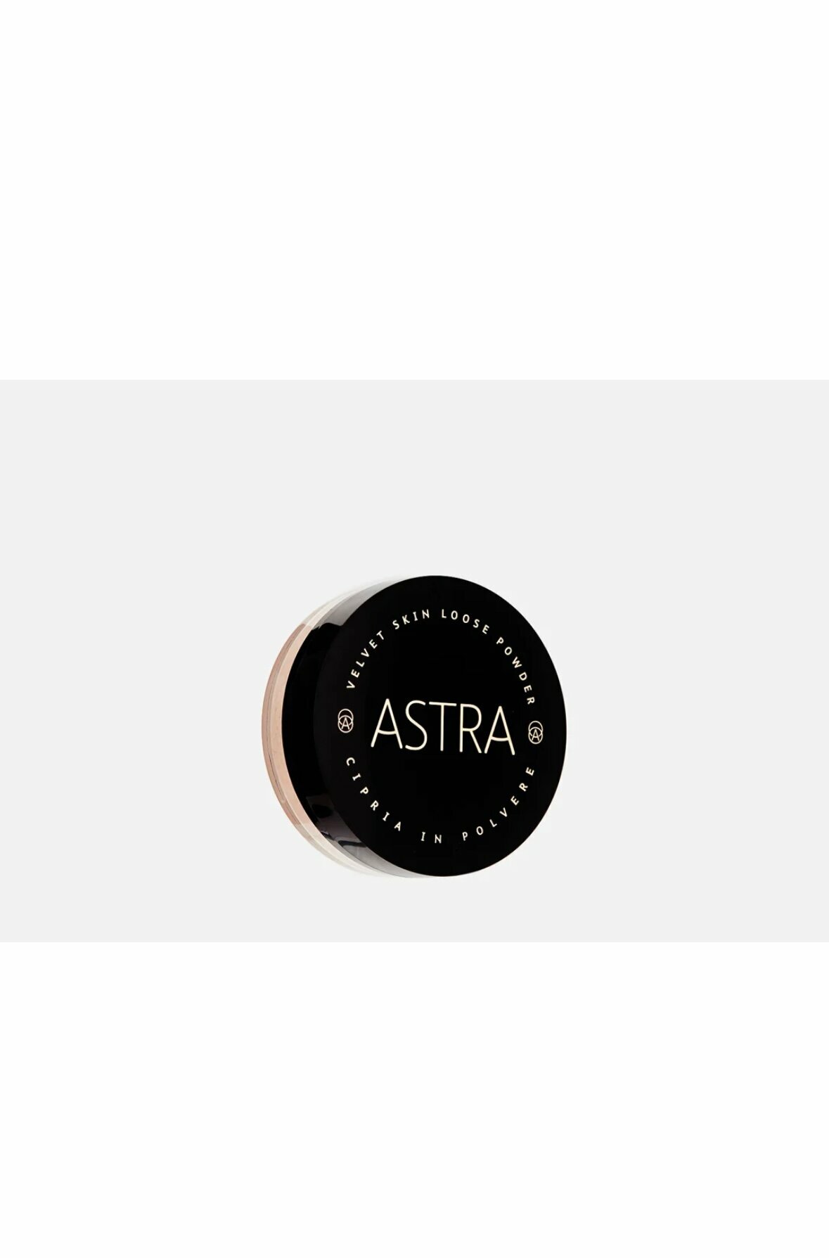 Пудра Astra Make-Up Velvet Skin Loose Powder 02, рассыпчатая, вельветовое покрытие