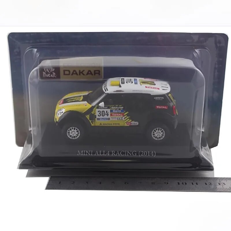 Масштаб 1:43, ALL4 RACING DAKAR, модель раллийного автомобиля, имитация модели из сплава, классический сувенир для взрослых, подарок для хобби и игрушки, b