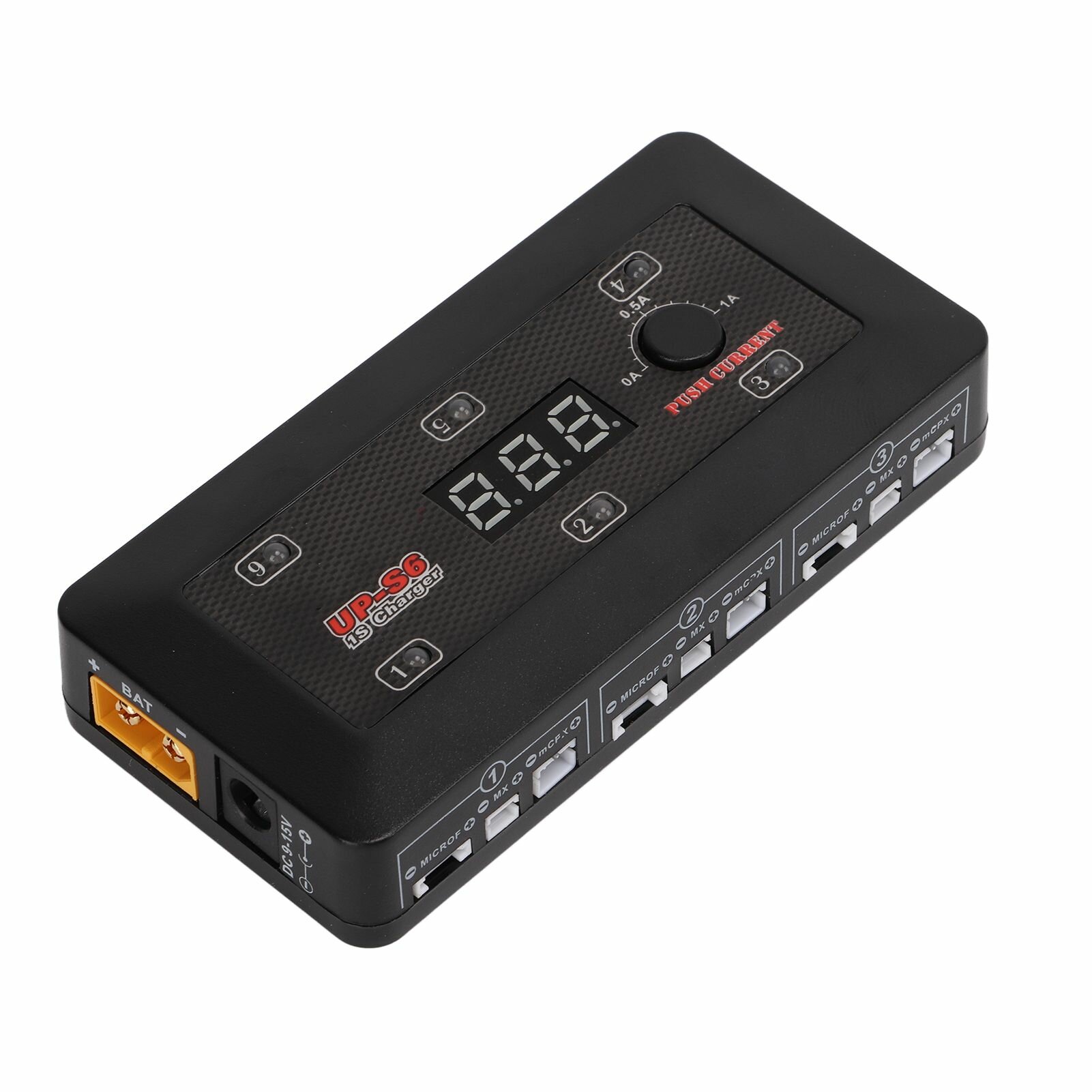 UP S6AC S6 Зарядное устройство для радиоуправляемого дрона Светодиодная голосовая индикация Выход USB 5 В 2,1 А для литиевого лития 3,7 В