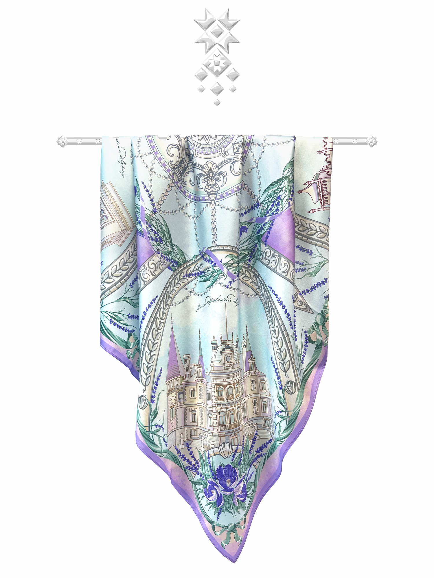 Платок Дворцы Крыма для женщин