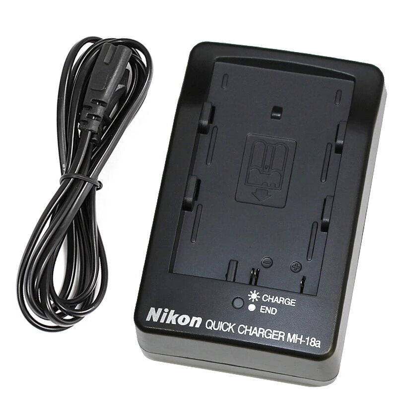 Зарядное устройство Nikon MH-18/MH-18A для аккумулятора EN-EL3E для Nikon D300, D300s, D700, D90, D70, D70s, D50, D80