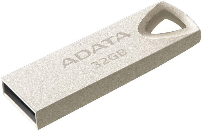 Внешний накопитель 32GB USB Drive ADATA USB 2.0 UV210 золотой мет. AUV210-32G-RGD