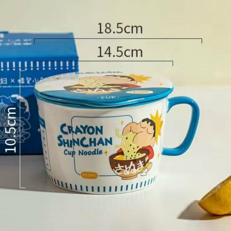 Миска для азиатских супов и лапши с крышкой, керамика, cалатник 950мл