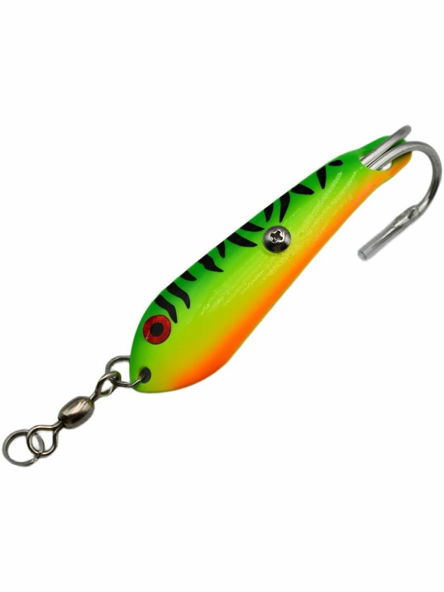 Блесна троллинговая Trolling Spoon 16г, 80мм, Mega Brilliant Bullet Для ловли хищной рыбы (Щука, Окунь, Судак)