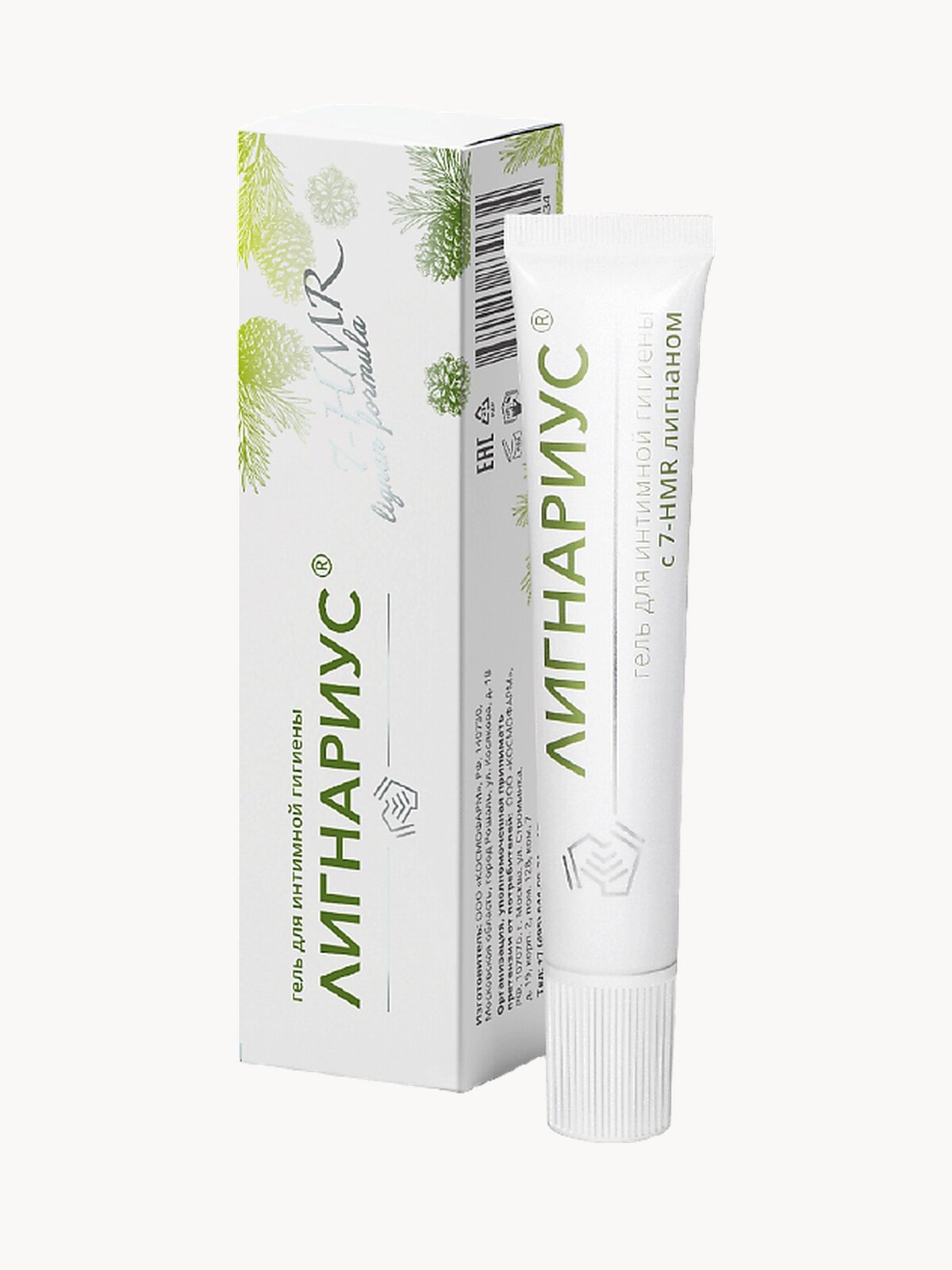 Гель для интимной гигиены увлажняющий Лигнариус с аппликатором, 40 мл