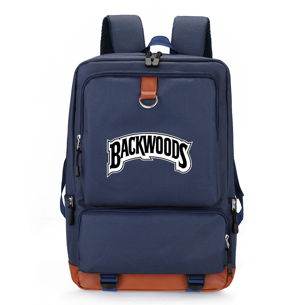 Backwoods рюкзак Европейская и американская простая школьная сумка для школьников модная тенденция цифровая цветная печать компьютерная сумка дорожная сумка