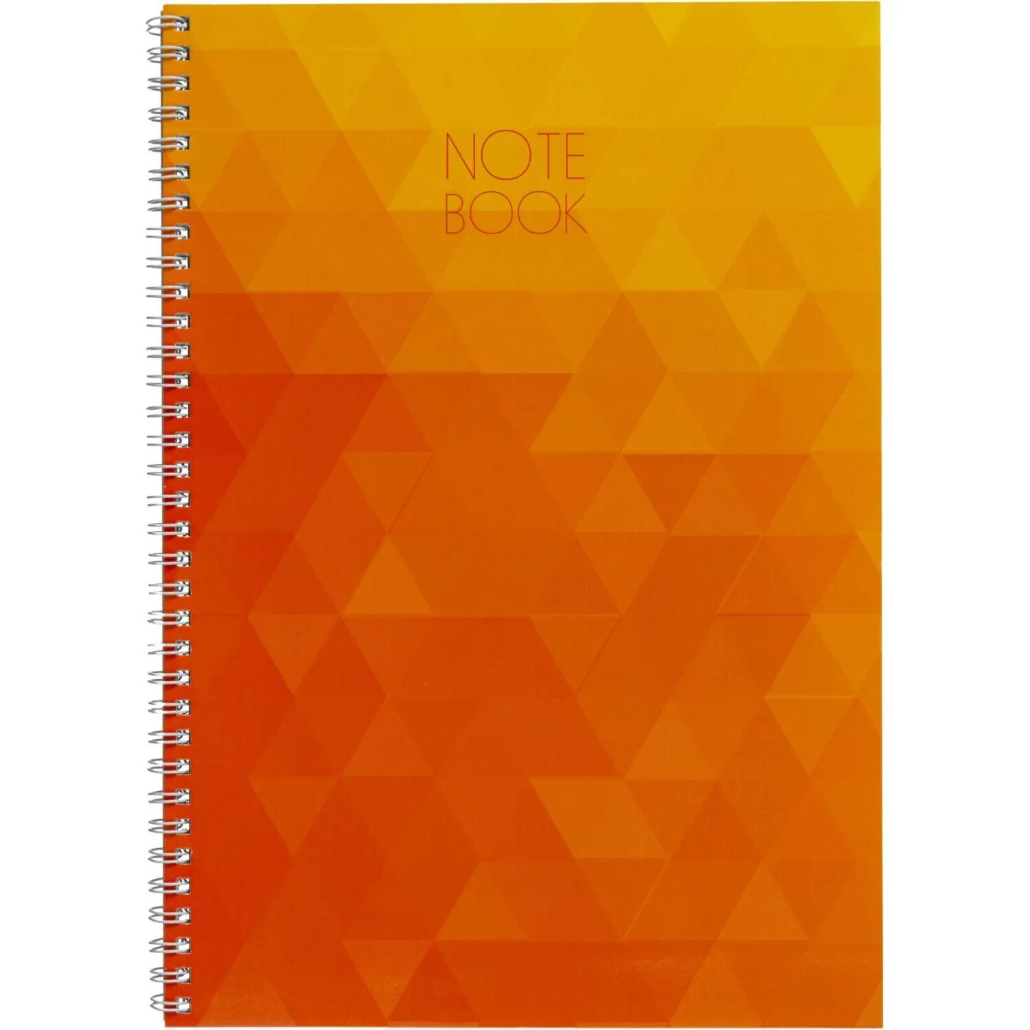 Тетрадь общая Attache Cristal,80л, клет, А4, спир, обл. мел. карт