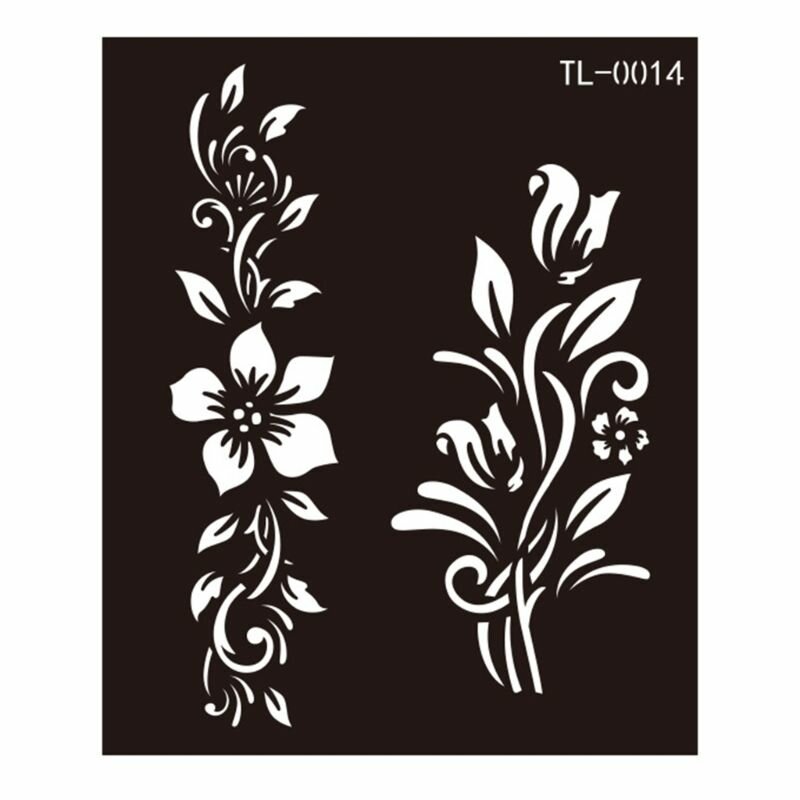 Временные тату хной, - TL0014