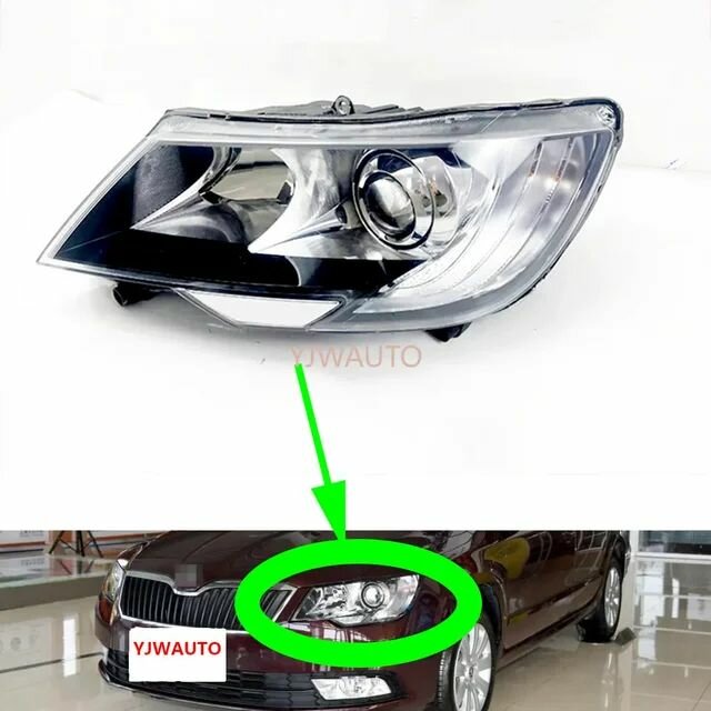 Фары автомобильные, 1 шт, арт. Skoda Superb 2013-2015