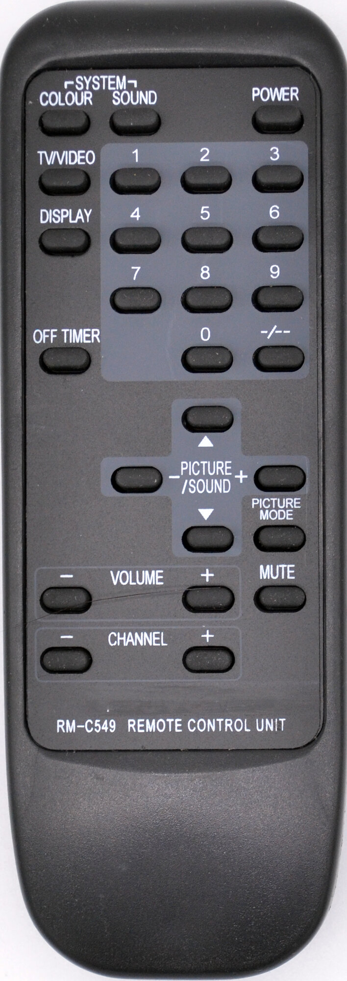 Пульт дистанционного управления для телевизоров JVC (RM-C549)