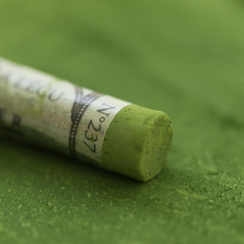 Sennelier Художественная пастель A' L'ECU цвет №237, диаметр 10 мм, длина 64 мм, 1 шт, оливковый средний