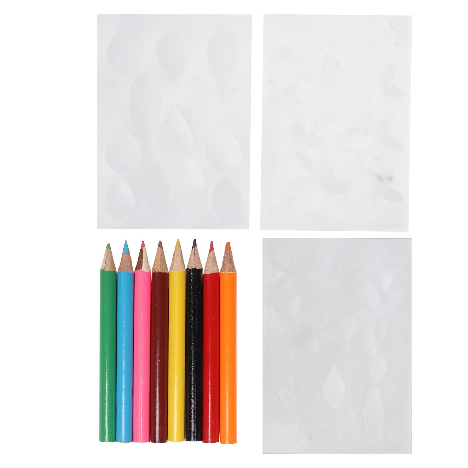 Комплект термоусадочных листов для изготовления брелоков и бижутерии своими руками, различные узоры, термоусадочная бумага для закладок и художественных проектов