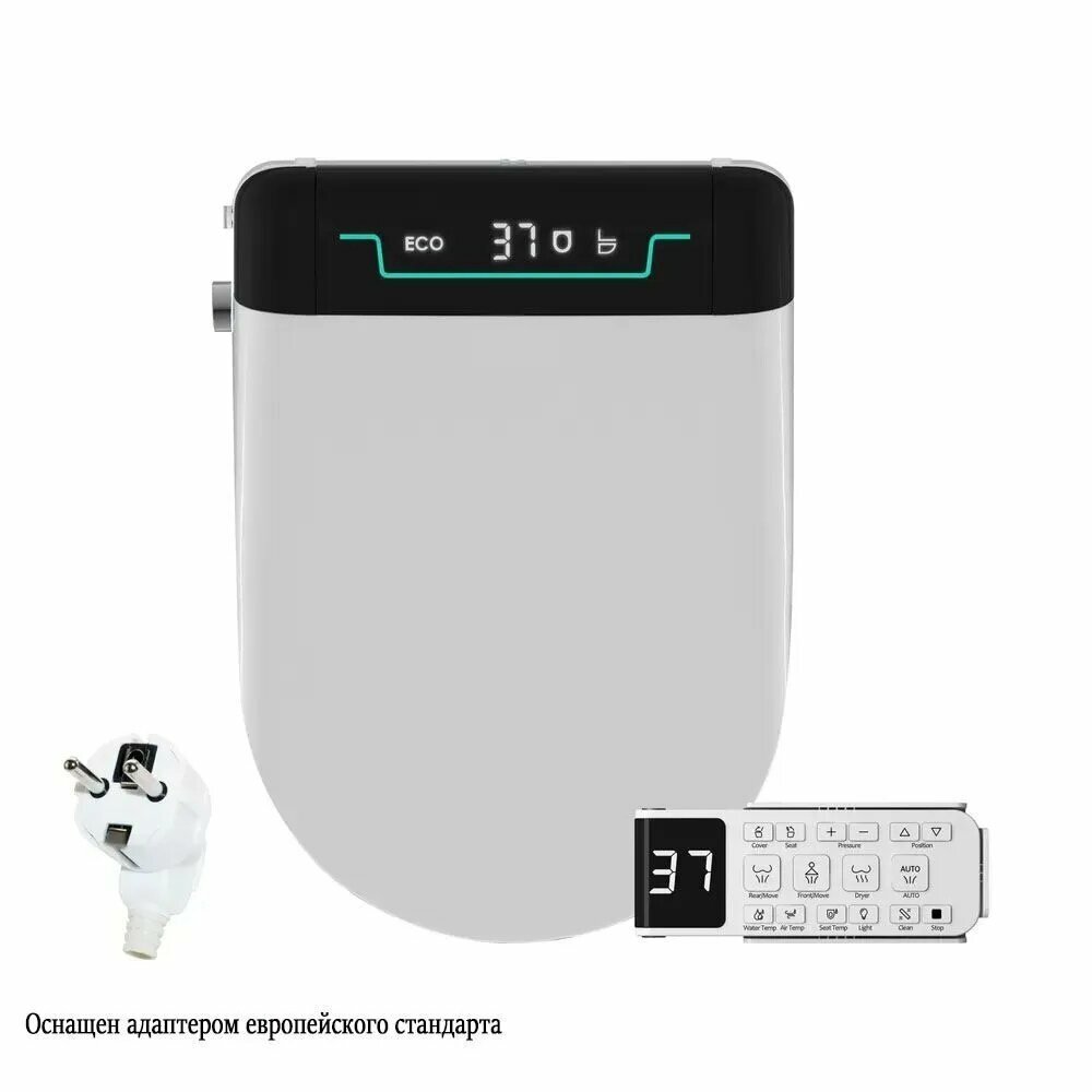 U-образная умная крышка для туалет