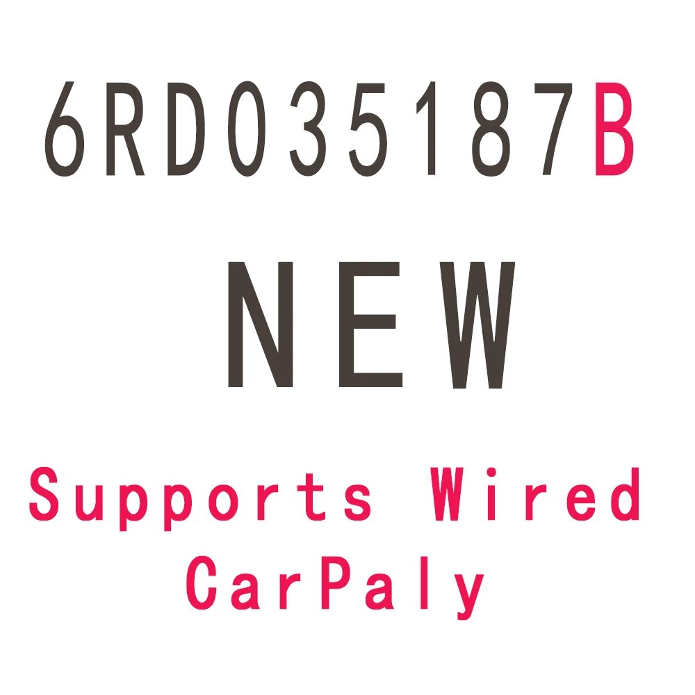 6RD 035187 A B RCD410 Android Auto Carplay RCD330 RCD360 PRO MIB Радио для VW Golf 5 6 Jetta MK5 MK6 CC Tiguan Passat B6 B7 Polo 6RD035187B New