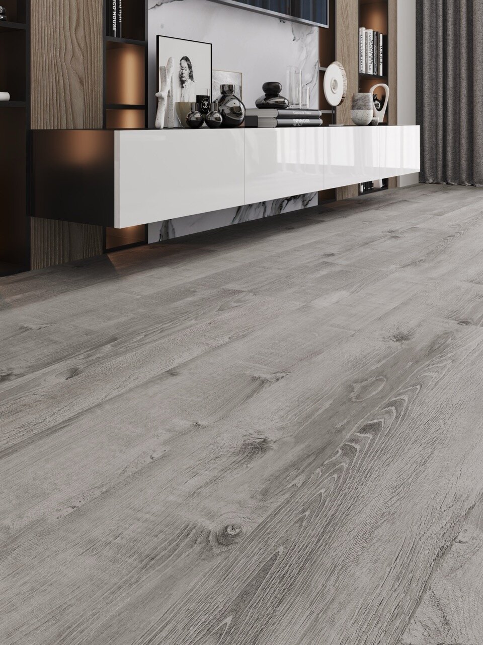 Виниловая плитка SPC CronaFloor Nano 4V Дуб Лондон ZH-81133-2 (в уп. 10 шт./2.16 кв. м)