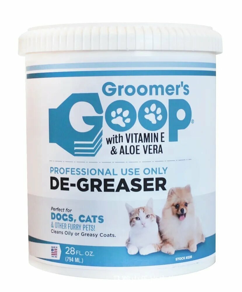 Обезжиривающий крем Groomer's Goop / Емкость для мытья 794 мл