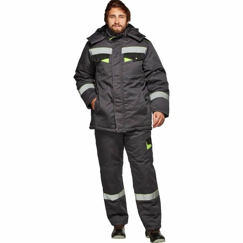 Костюм рабочий зимний Корвет СОП с брюками (размер 48-50) рост 170-176