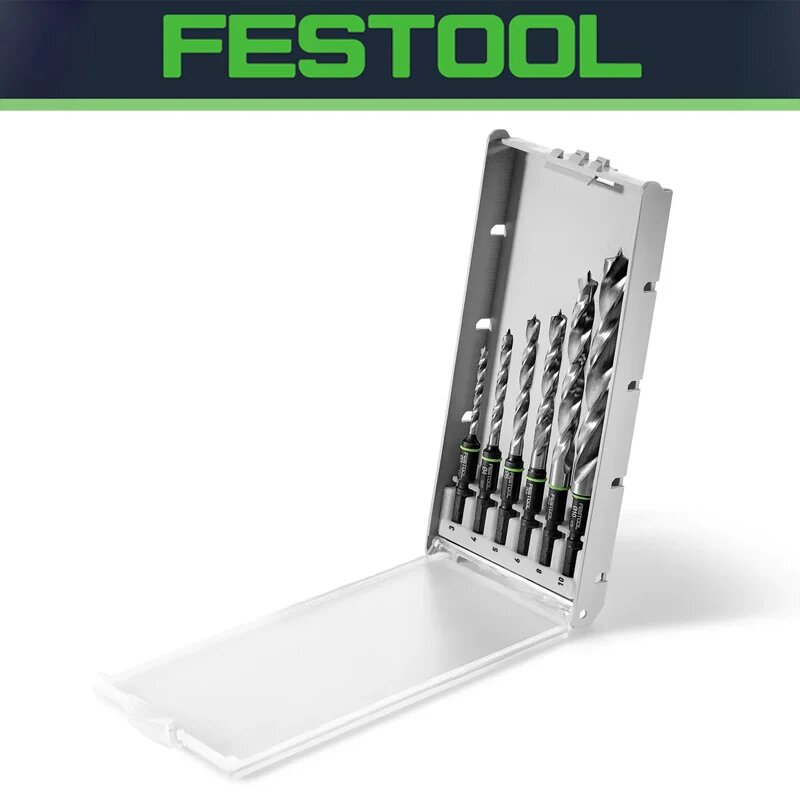 FESTOOL набор спиральных сверл BKS SYS3 D3-10