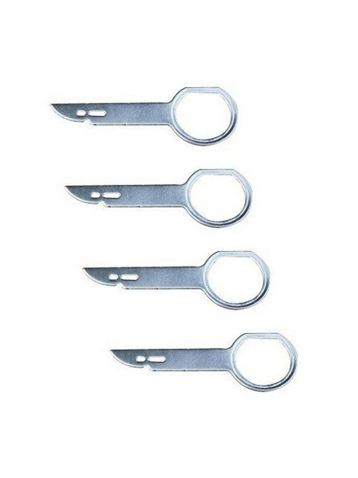 Инструмент для снятия автомагнитолы и набор для демонтажа брелоков для различных брендов