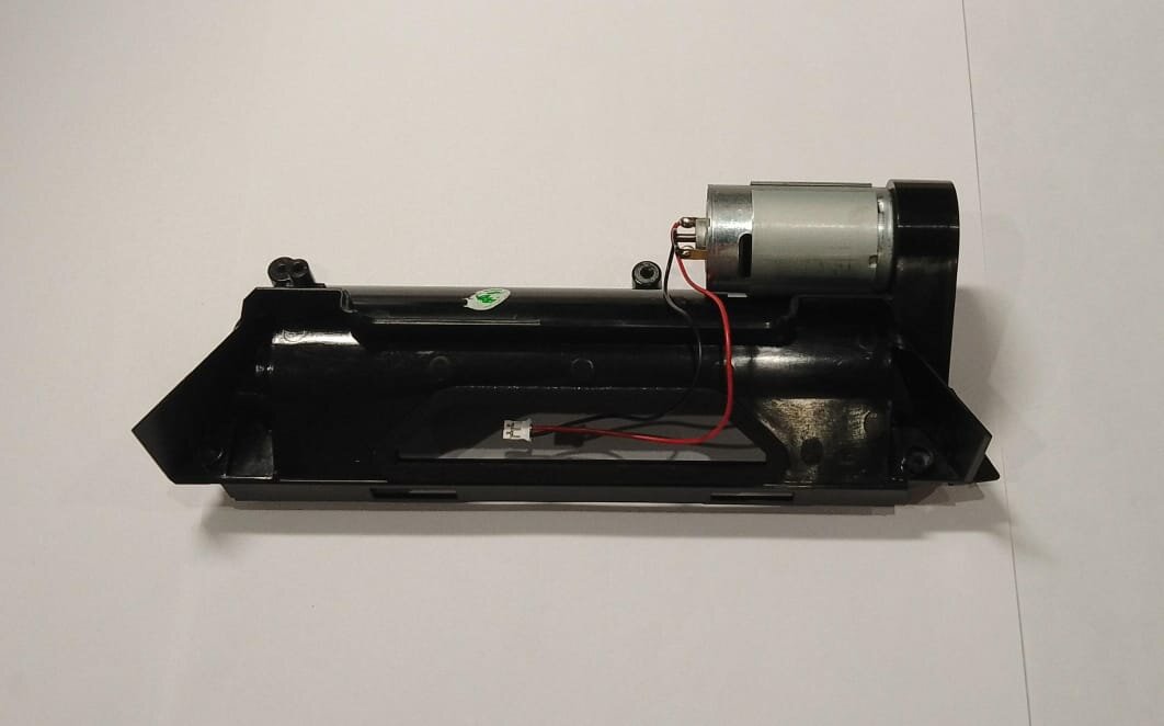 Мотор (двигатель) в сборе с редуктором в корпусе для центральной щетки робота пылесоса Mamibot (EXVAC660)