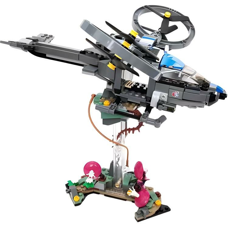 Пластиковый конструктор унисекс LEGO 75573 Плавающая гора, локация №26 с краном RDA Samson, 887 деталей
