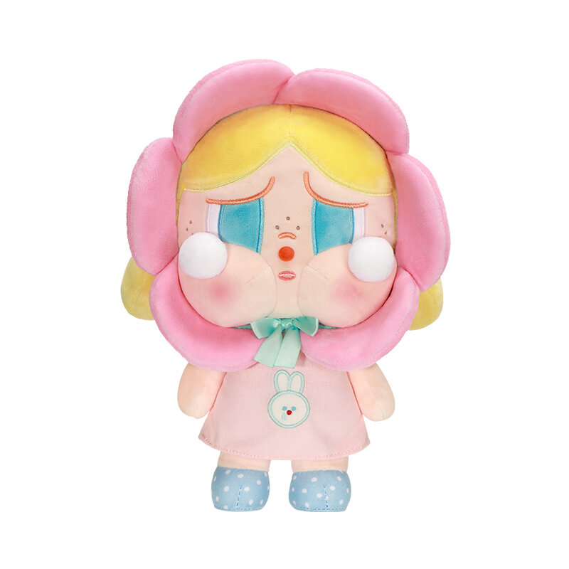 Игрушка мягкая унисекс POP MART Sad Club Collection CRYBABY, 30 см, розовый