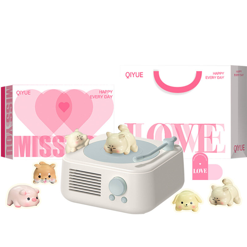 Акустическая система CHIELYUAL Speakers X17, винтажный дизайн, несколько режимов воспроизведения, x7