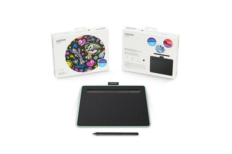 Графический планшет Wacom Intuos CTL 4100 беспроводной Bluetooth, multicolor, для рисования и рукопи