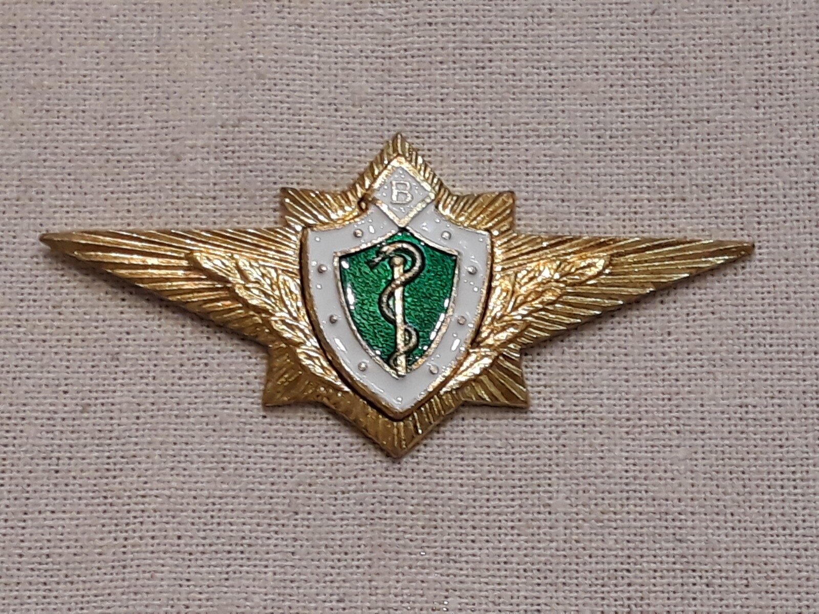 Тяжелый знак Крылья Военно-Медицинская классность В Высшая категория
