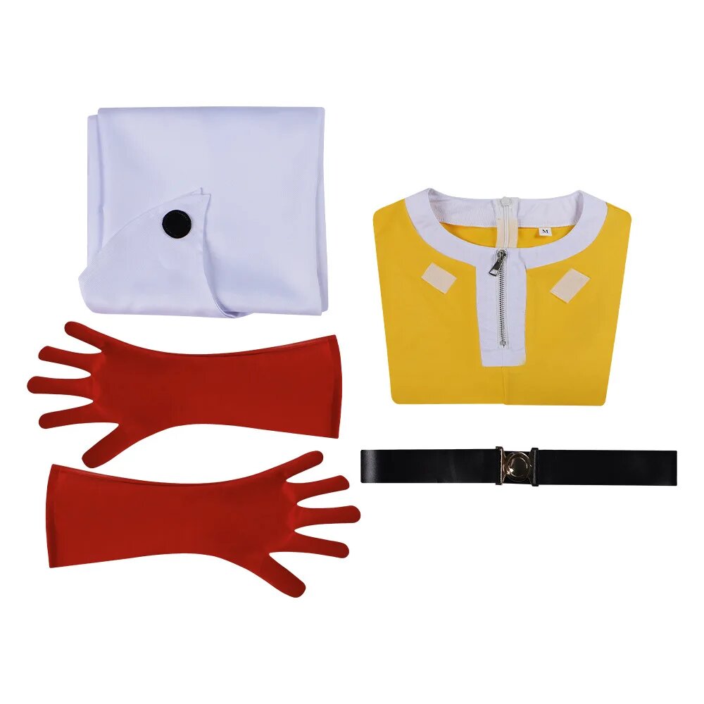 Косплей костюм Сайтама из аниме One Punch-Man S, costume only