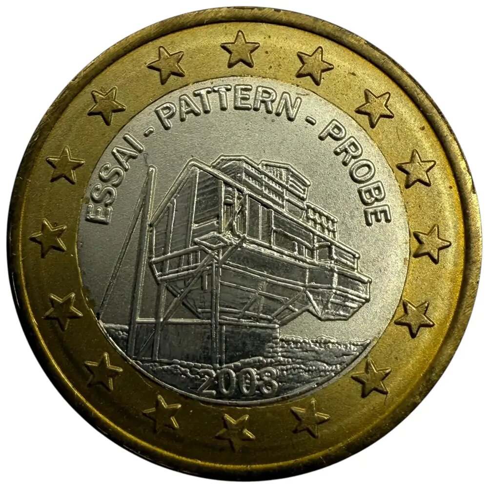 Украина 1 евро (Xeros) 2008 г.