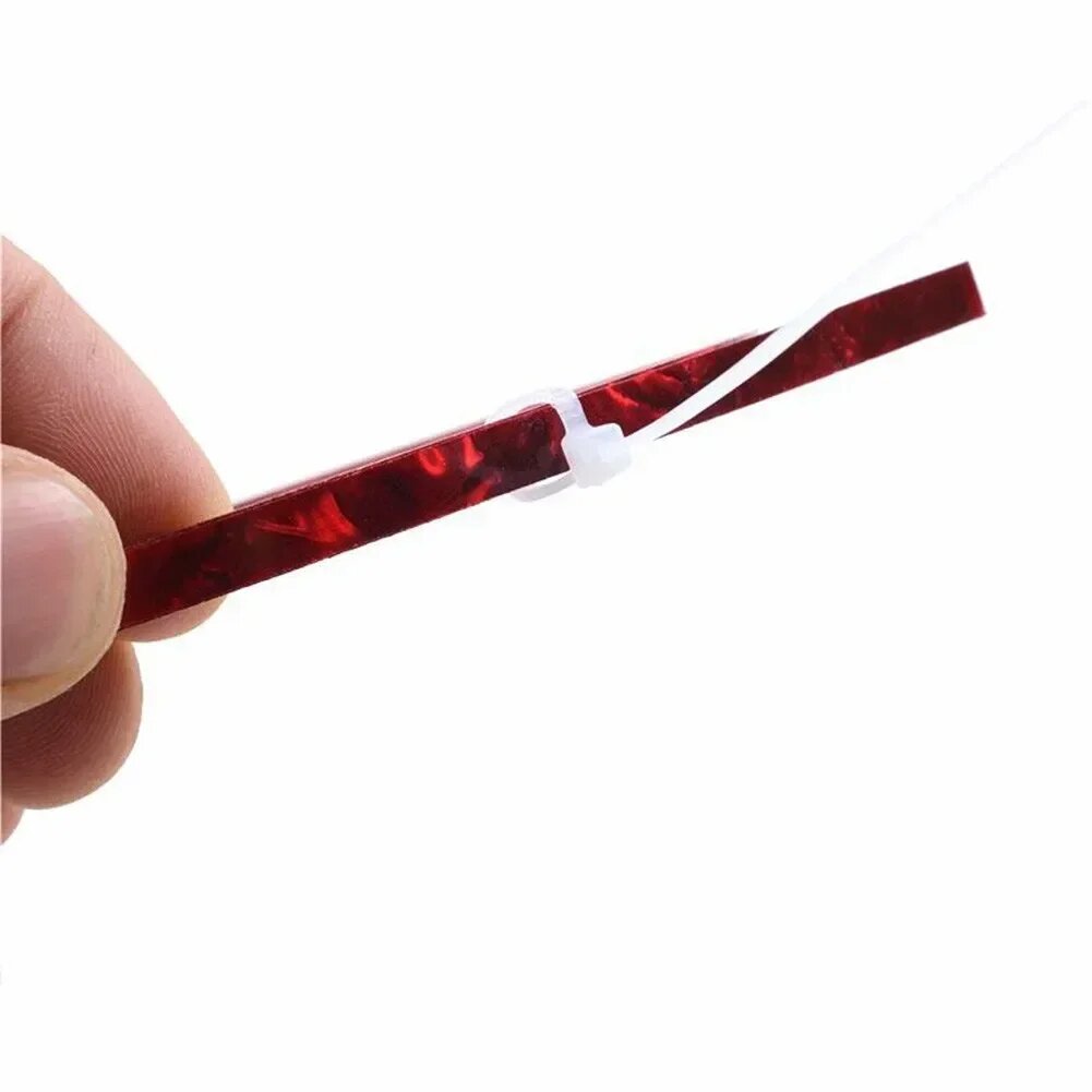 Целлулоидная обвязка для корпуса гитары Guitar Binding Purfling Strip Red pearl