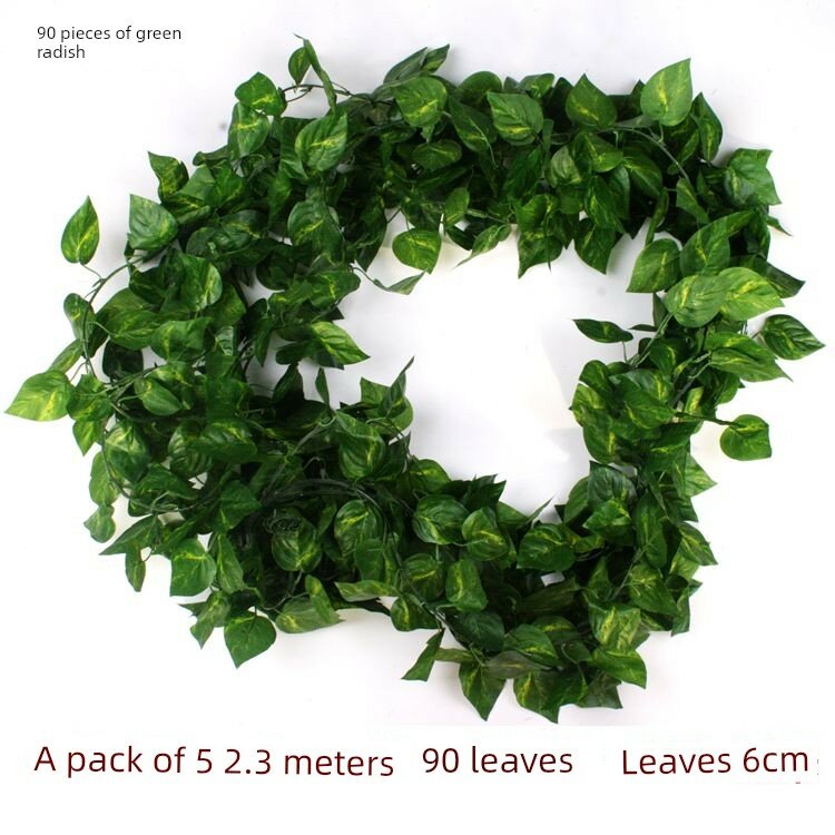 Золотые листья, искусственные листья, имитация листьев винограда, лозы, золотые листья, декор для труб, пластиковые