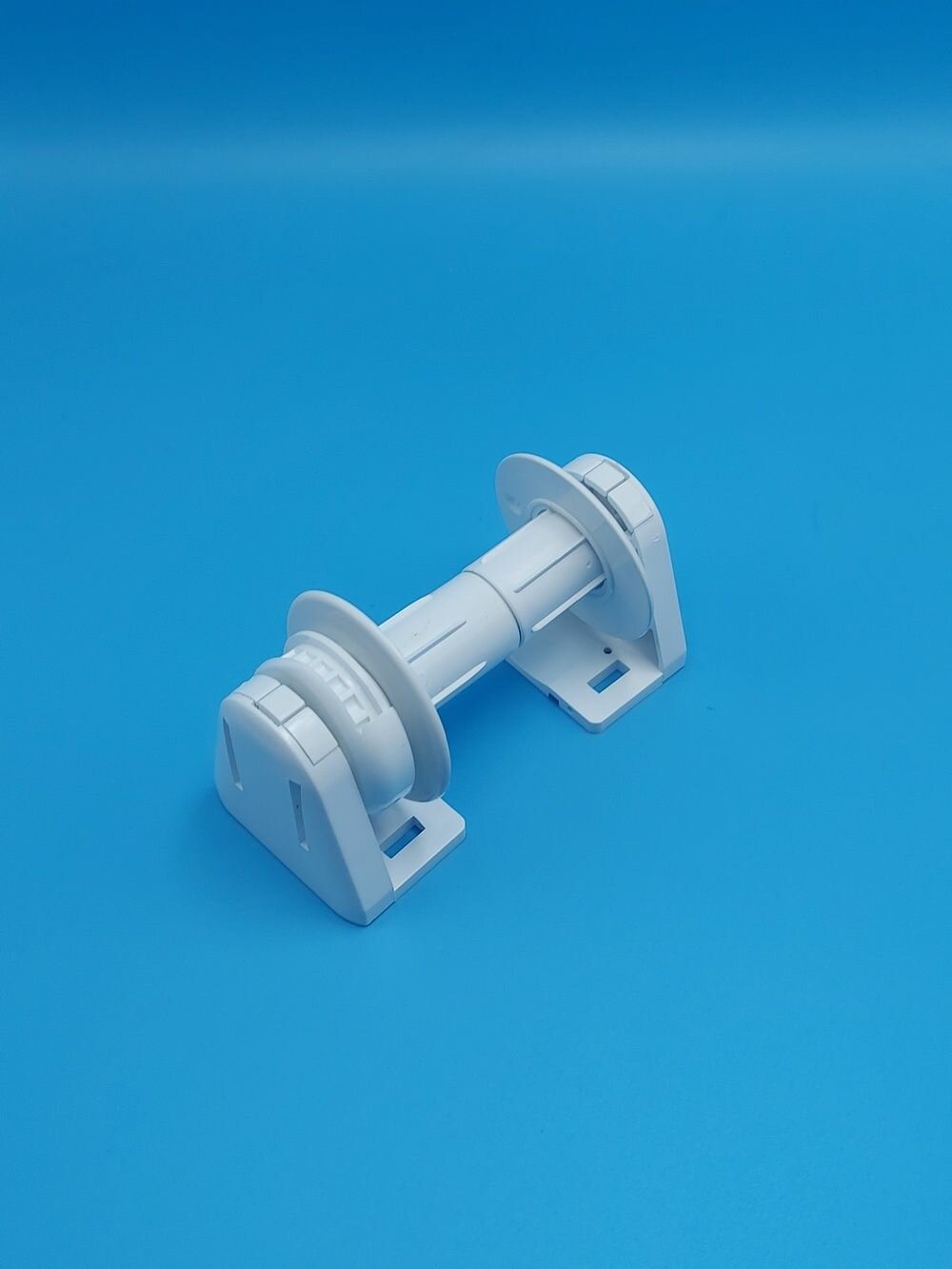 Механизм управления мини белый 2 шт, для рулонных штор с ограничителями 4 шт, под трубу 17-19 мм и цепочку 3-3,2 мм