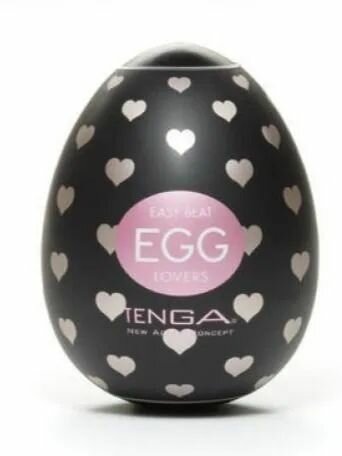 Мастурбатор TENGA EGG Lovers одноразовый рельефный стимулятор яйцо тенга с пробником лубриканта