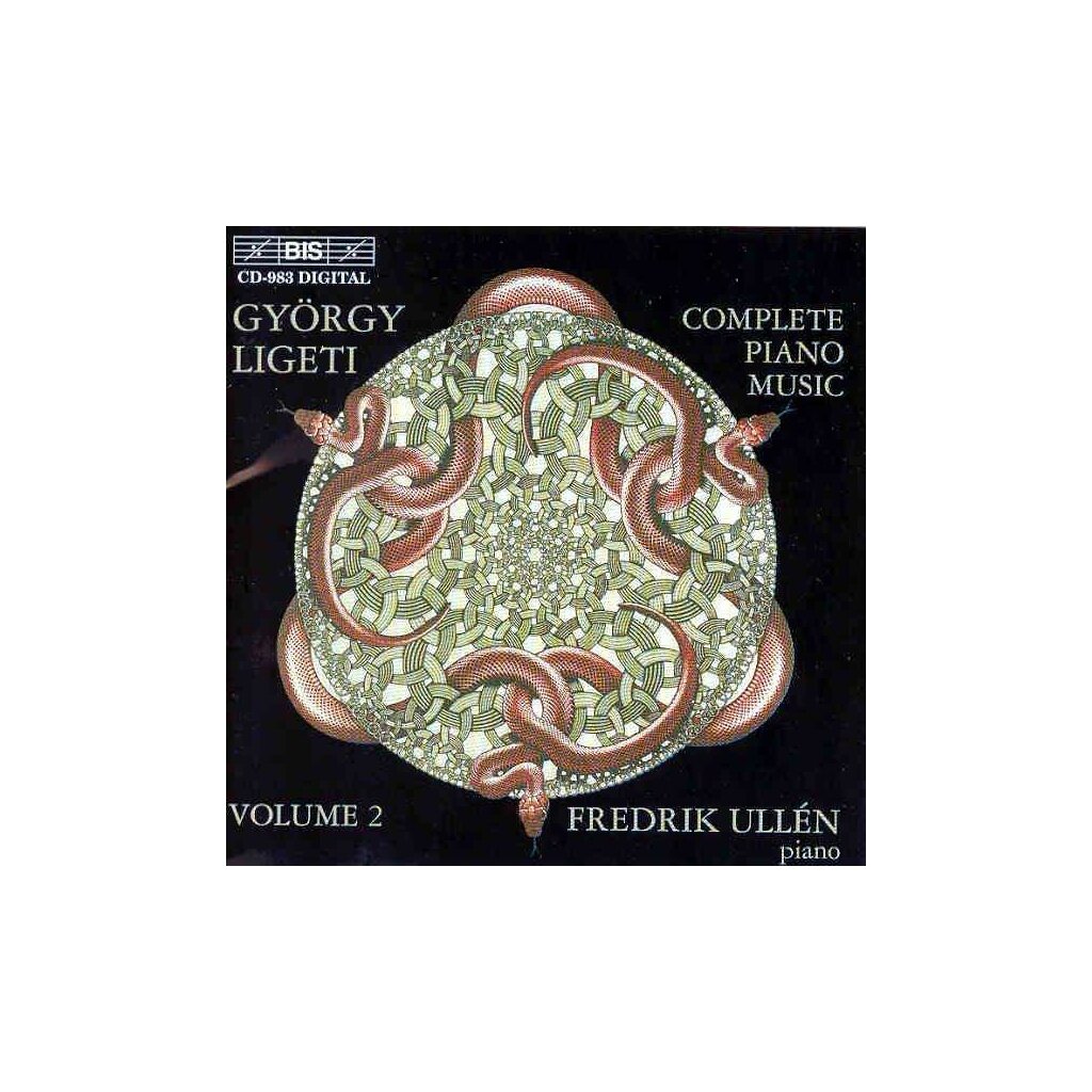 Диск Gy rgy Ligeti, Fredrik Ull n - The Complete Piano Music, Volume 2 (1 CD)