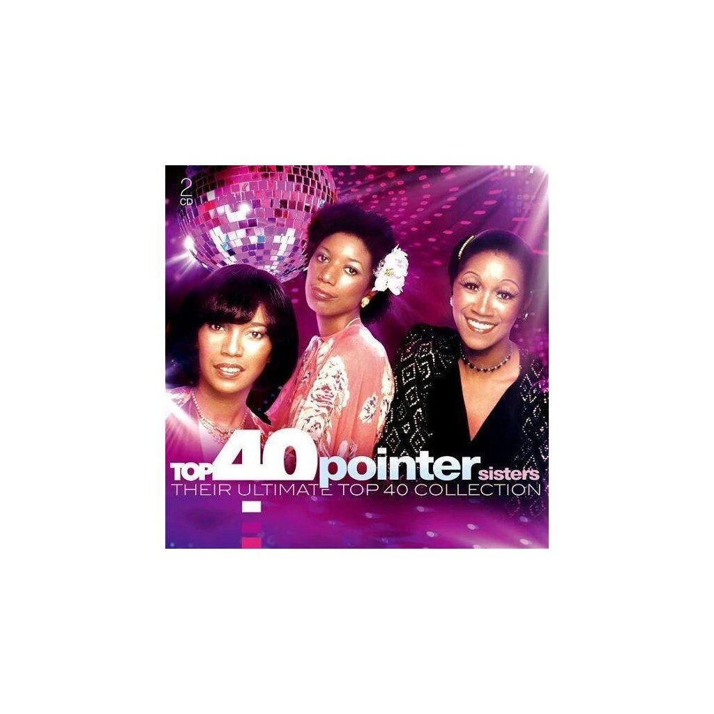 Диск The Pointer Sisters - Top 40 (2 CD)