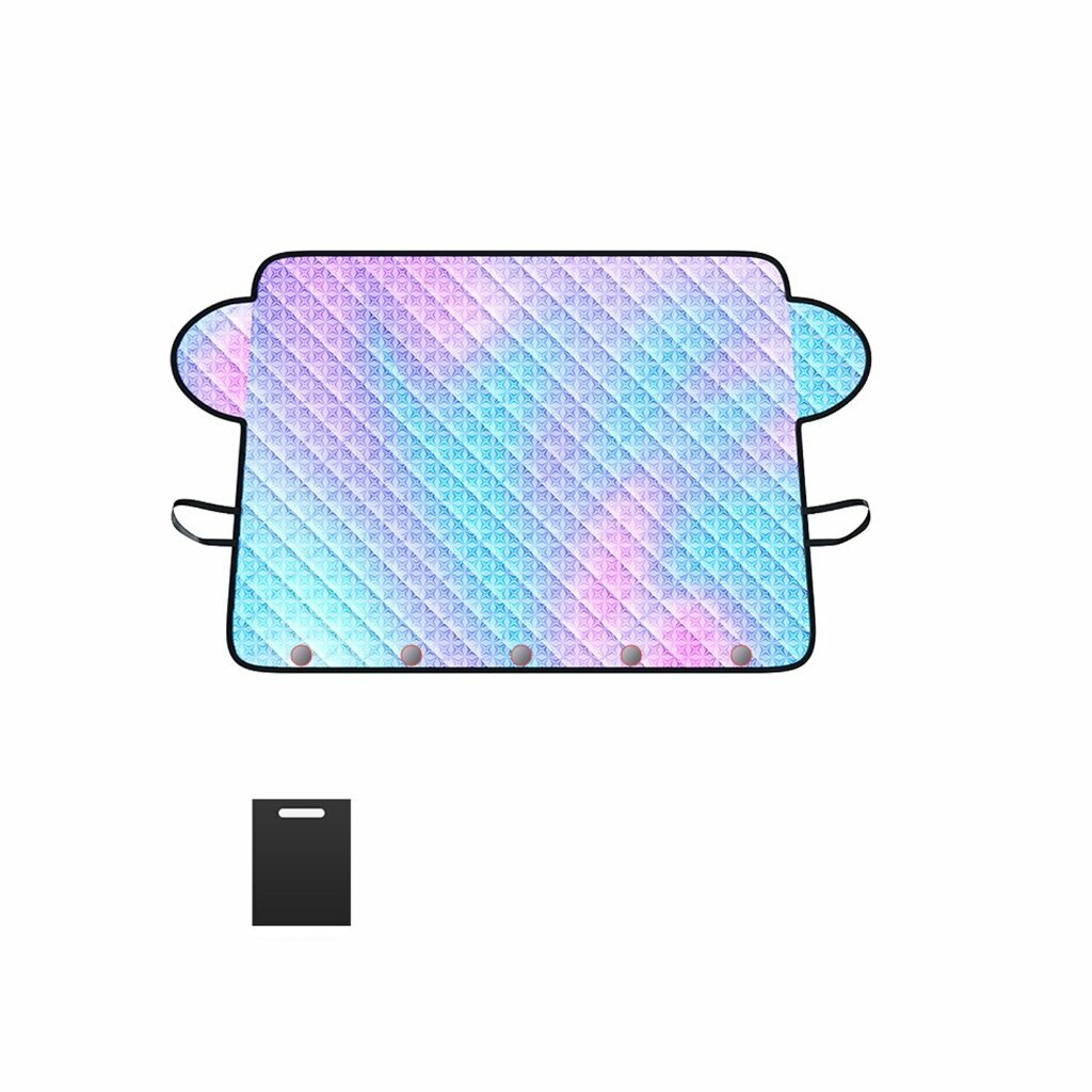 Чехол для Лобового стекла со Льдом и Снегом Автомобильный Протектор Ветрового Стекла Универсальный для большинства автомобилей Внедорожников Зимний Водонепроницаемый Чехол