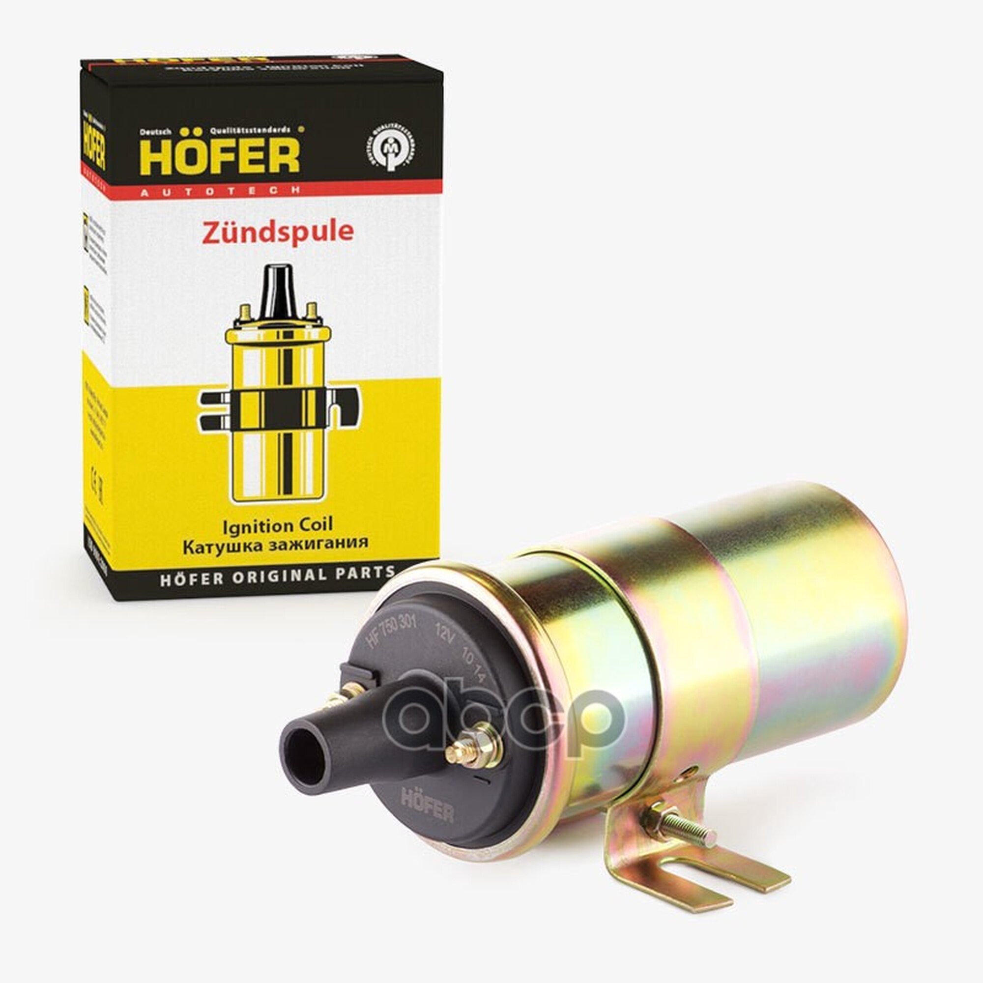 Катушка зажигания HOFER ВАЗ 2101-2107, 2121 HOFER арт. HF750301