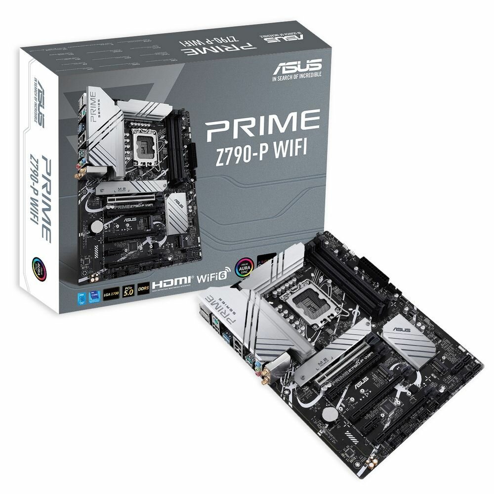 Материнская плата ASUS PRIME Z790-P WIFI, LGA1700, ATX