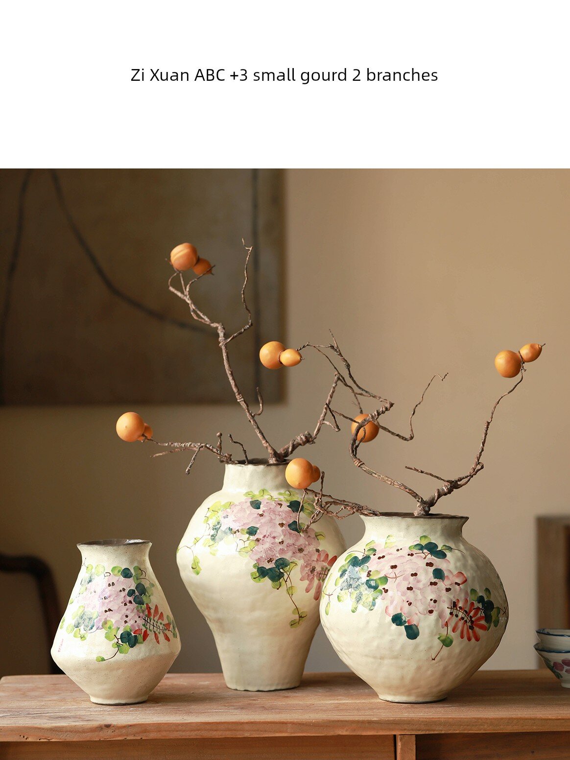 Китайская ваза в стиле дзен для декора гостиной, цветочных композиций, гидропоники, прихожей, гостевого дома, кабинета,