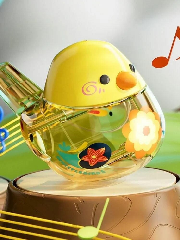 Свистулька птичка, свисток, музыкальная игрушка детская