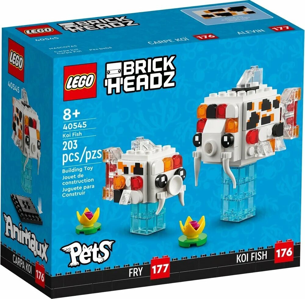 Конструктор BrickHeadz 40545 Рыба кои