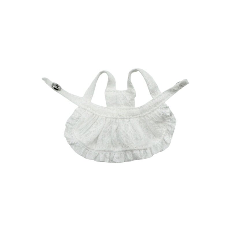 Ob11 Кукольная одежда горничной фартук ymy кукольная одежда 12 пунктов белый фартук_12-точечное тело