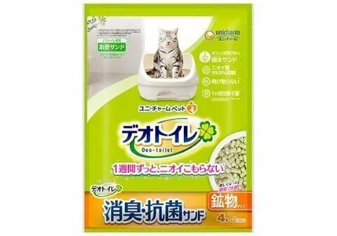 Unicharm Наполнитель Бумажный Комкующийся Без отдушки 3000г.