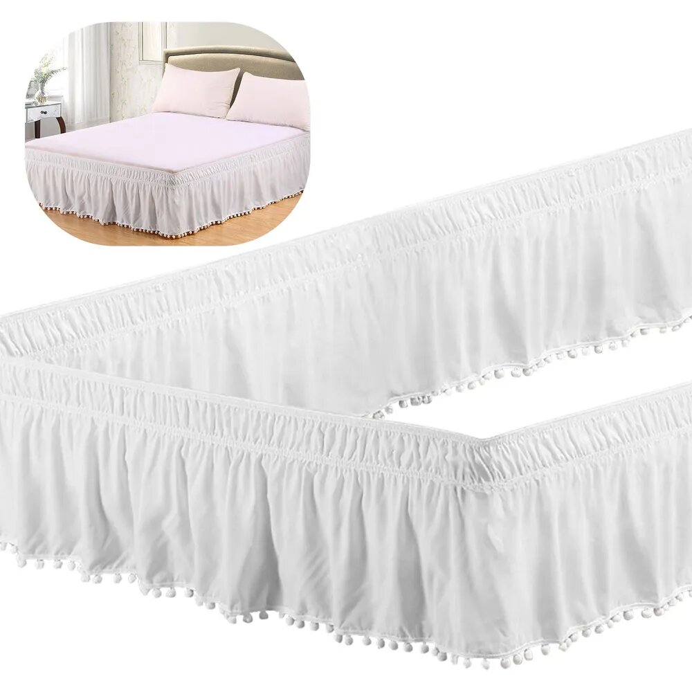 Подзор для кровати, Лавсан с размерами: 203 см х 198 см