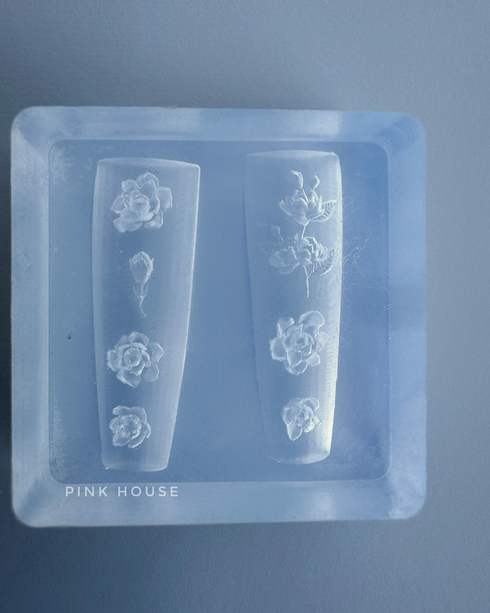 Pink House Силиконовые формы для дизайна ногтей цветы №02