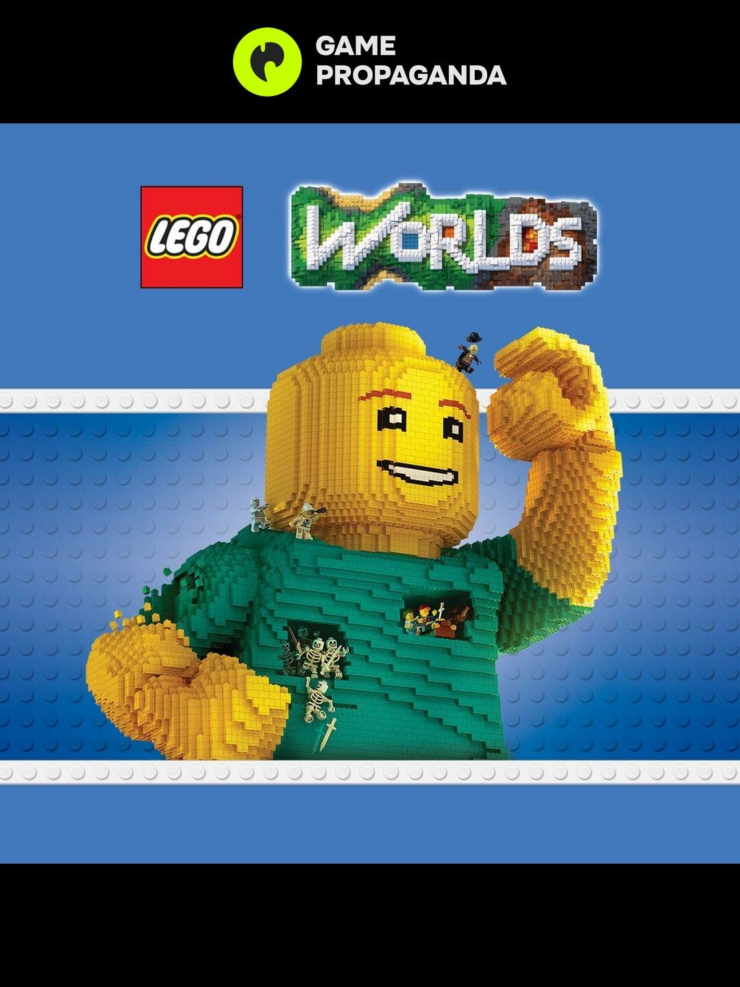 Игра LEGO Worlds PS4 + 201 TRY на баланс PSN. Турция. Цифровая версия
