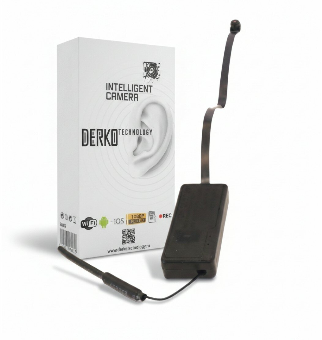 Wi-Fi микрокамера E300 2MP Full HD откалибрована для чёткого считывания текста с листа бумаги и с монитора компьютера