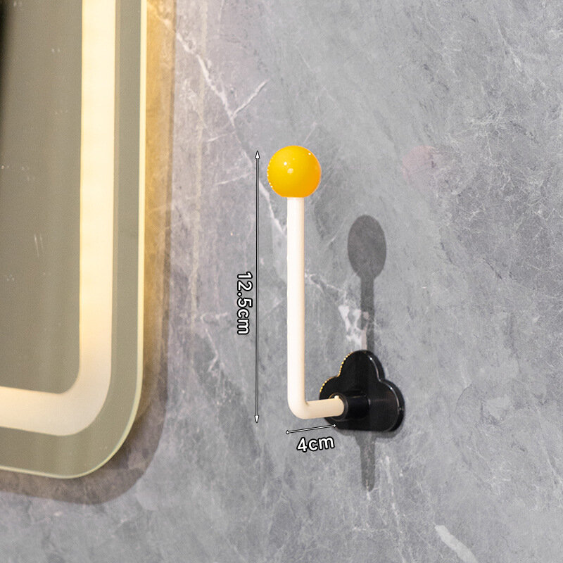 Держатель для резинок для волос с допамином, без сверления, для ванной, аксессуары для волос, заколки, эластичные ленты, держатель для резинок для волос